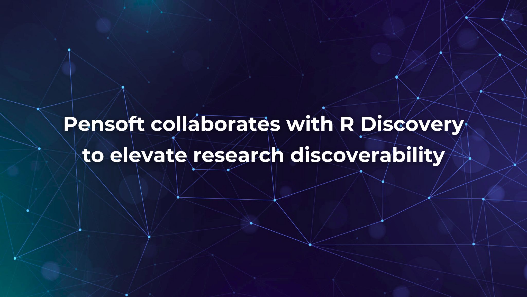 Pensoft joins forces with R Discovery