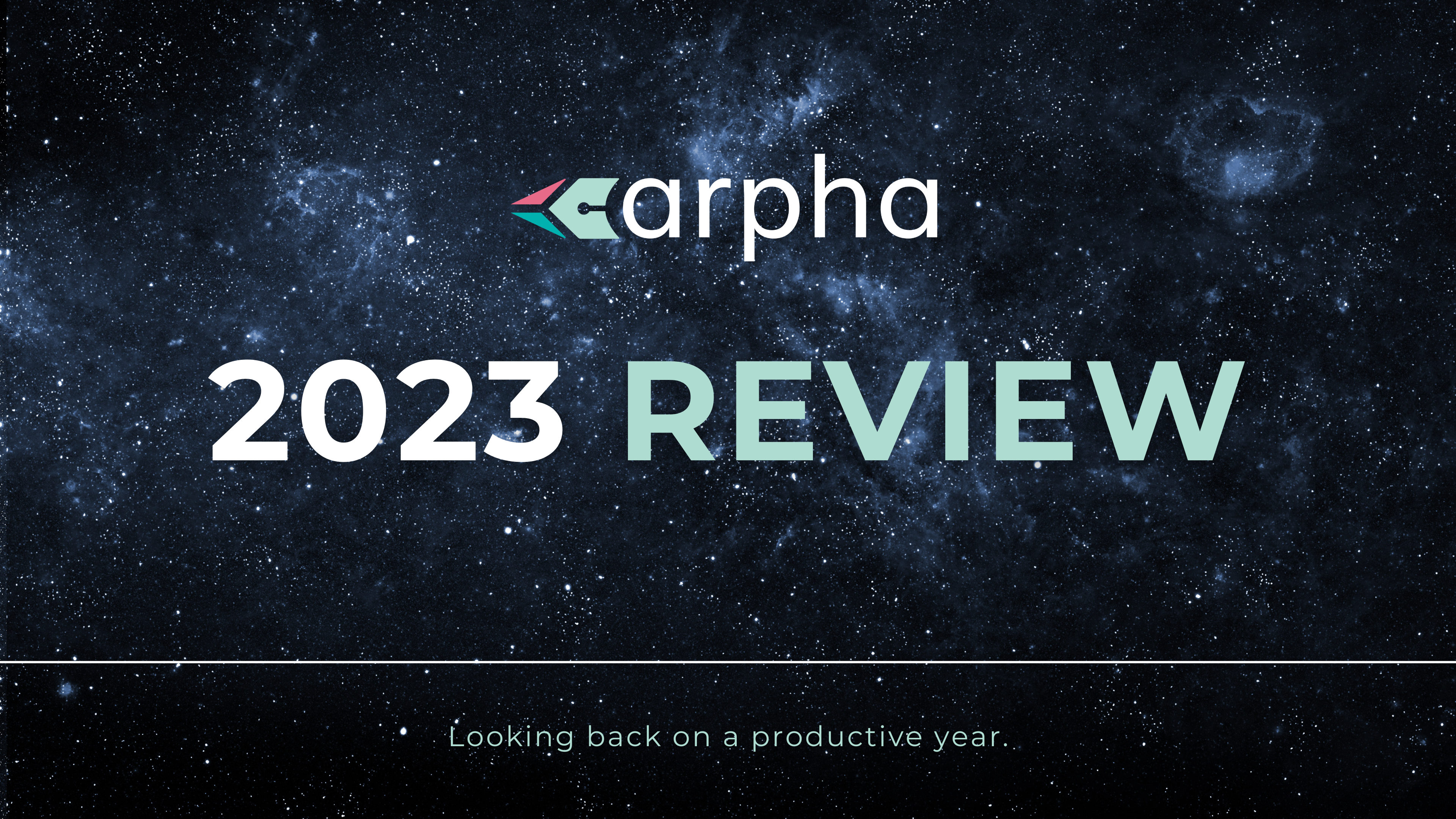 ARPHA 2023: A year in review